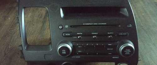 Штатная магнитола Honda Civic 4D, CD Changer на 6