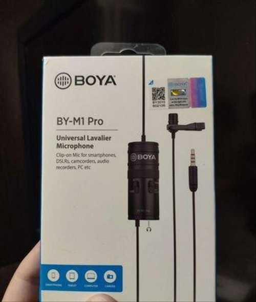 Микрофон петличка Boya BY -M1 PRO