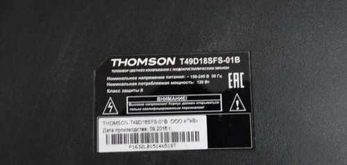 Запчасти Thomson T49D18SFS-01B