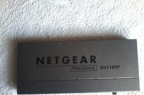 Коммутатор netgear GS110TP