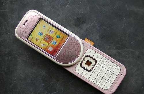 Nokia 7373 оригинал розовый