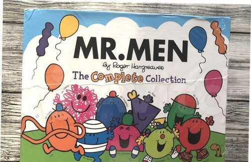 Mr Men, набор 50 книг. Детские книги на англ языке