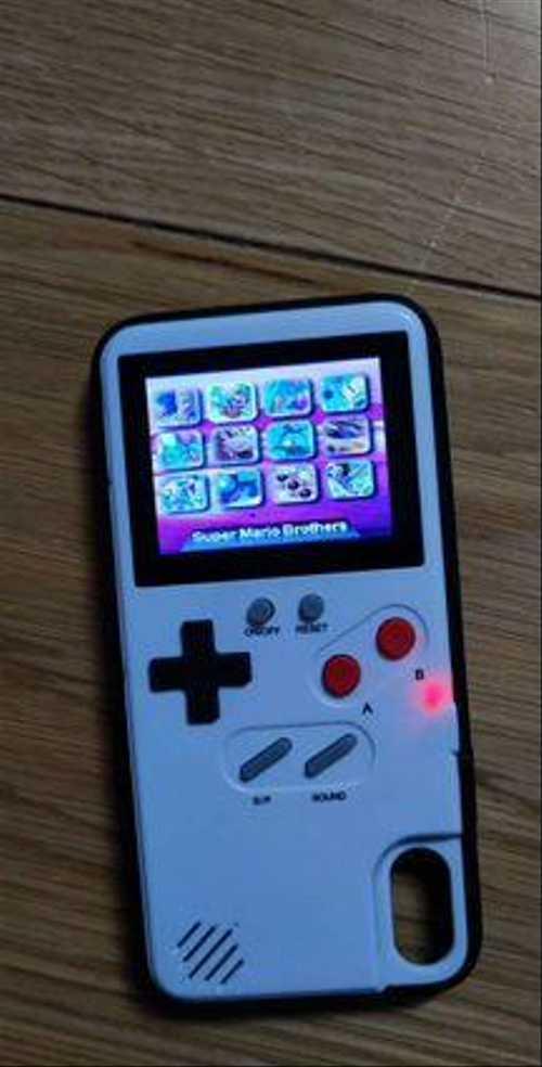 Чехол на iPhone X GameBoy NES