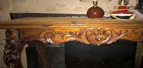 Старинный столик для пасьянса