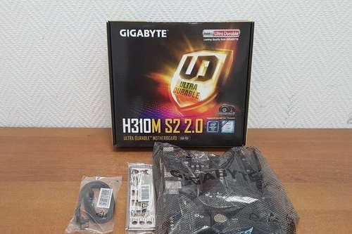 Материнская плата gigabyte H310M S2 2.0, s1151 v2