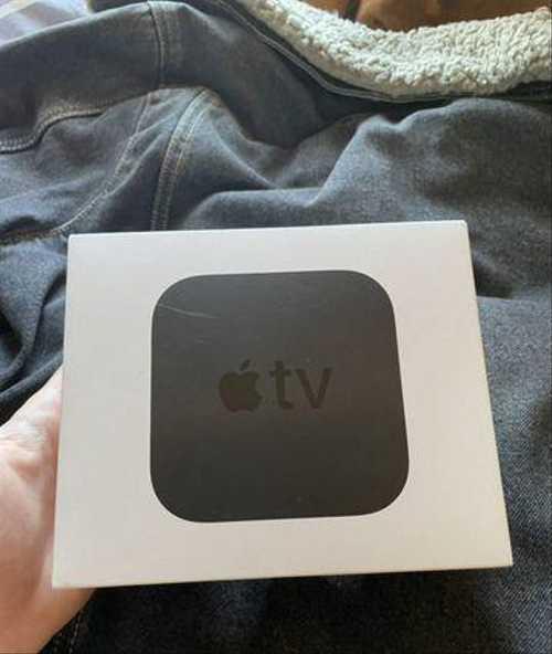 Коробка apple tv 4K