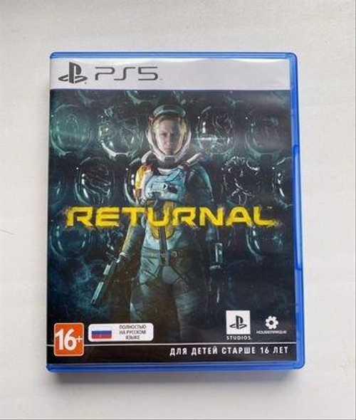 Продам returnal. Отличный эксклюзив PS5. Диск как