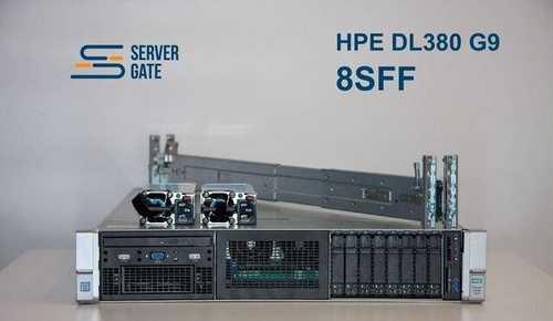 HP DL380 Gen9 8SFF 2x E5-2660v4 128GB 240