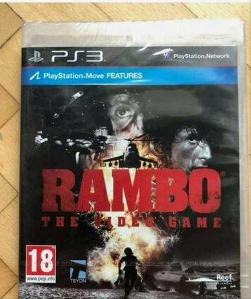 Rambo the video game ps3 -Игра для приставки ps3