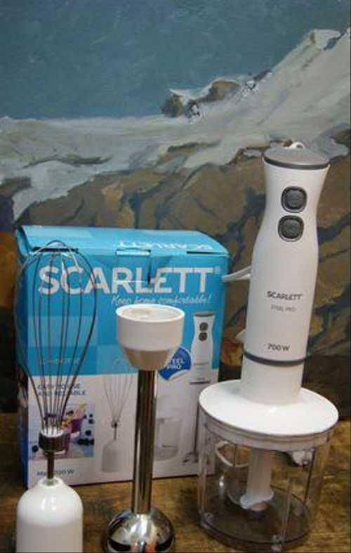 Миксер погружной Scarlett 700w
