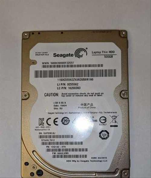 Жесткий дискЖесткий диск seagate ST500LT012 500GB