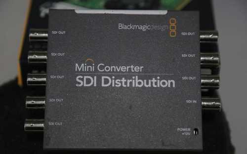 Blackmagic mini converter SDI distribution