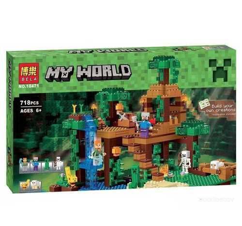 Конструктор bela My World 10471 Домик на дереве