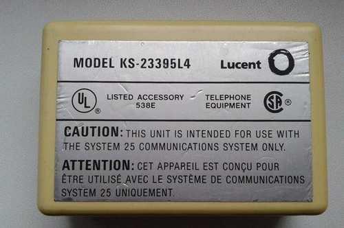 Avaya Lucent KS23395L4 MusicOnHold адаптер для ATC