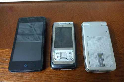 Телефон Nokia 6260, E 65, ZTE