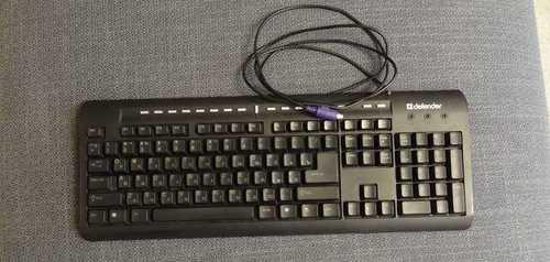 Клавиатура Defender Etude 980 Black PS/2, б/у