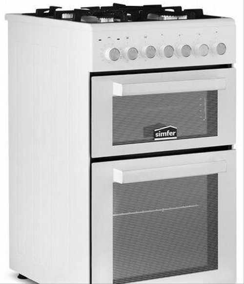 Плита комбинированная Simfer F56HW45016 (2 электр