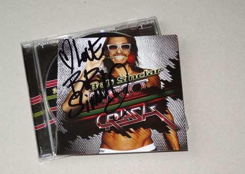 Автограф Bob Sinclar / Боб Синклер disco crash, CD