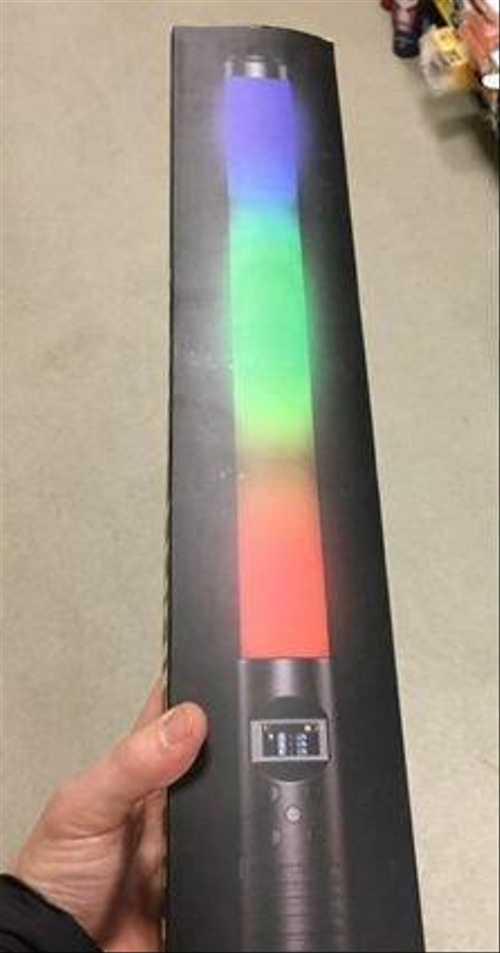 Цветная лампа для сьемок светодиодная лампа
