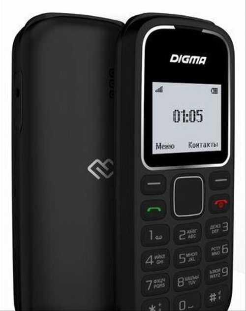 Сотовый телефон digma linx A105 2G
