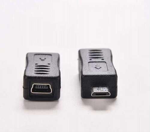 Переходник micro USB на mini USB