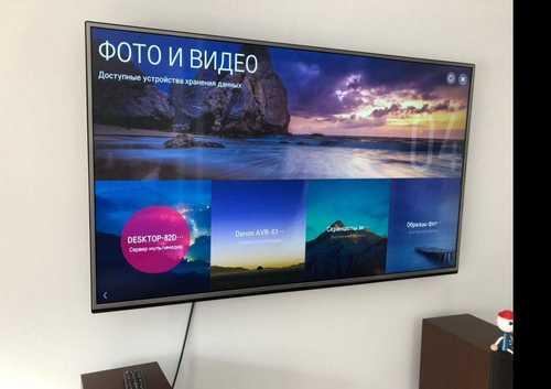 4K Телевизор LG 55UH605V