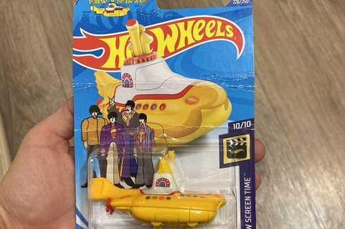 Yellow Submarine hot wheels. Хот вилс субмарина
