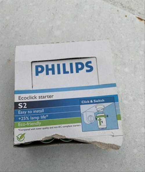 Стартер Philips S2 Ecoclick 4-22W SER 220-240V