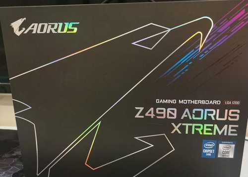 Материнская плата gigabyte z490 aorus extreme