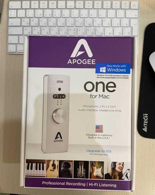 Звуковая карта Apogee One for Mac / PC