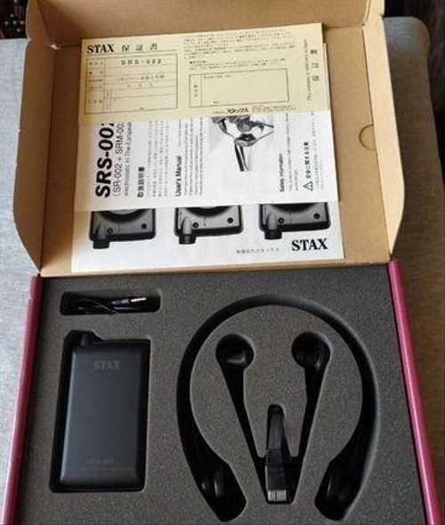 Наушники Stax SRS-002, черный