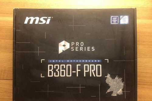 MSi B360 F PRO