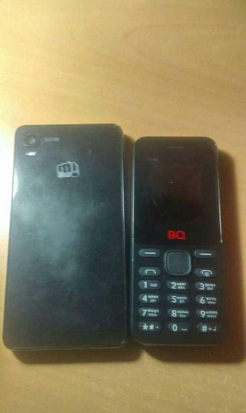 Телефон Micromax и BQ