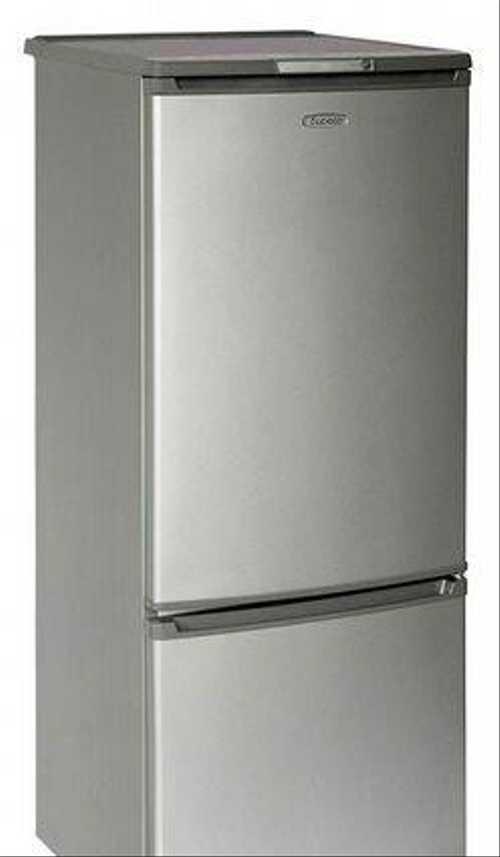 Новый Холодильник бирюса M151, двухкамерный, сер
