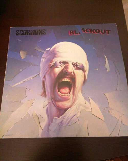 Scorpions 1982 blackout LP,GER