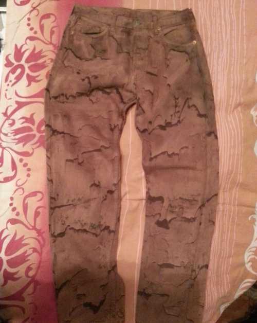 Джинсы Levis 501 desert camo military
