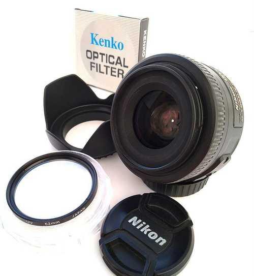 Объектив Nikon 35mm f/1.8 AF-S DX Nikkor