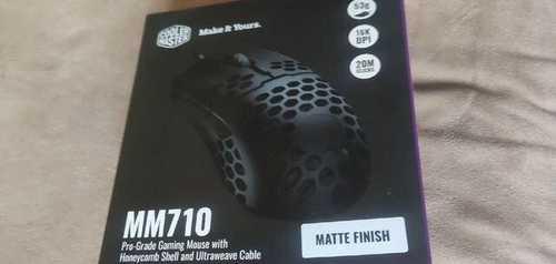 Игровая мышь Cooler Master MM710 чёрная