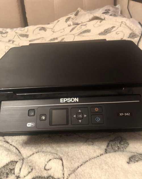 Цветной принтер Epson Xp342 с ксероксом