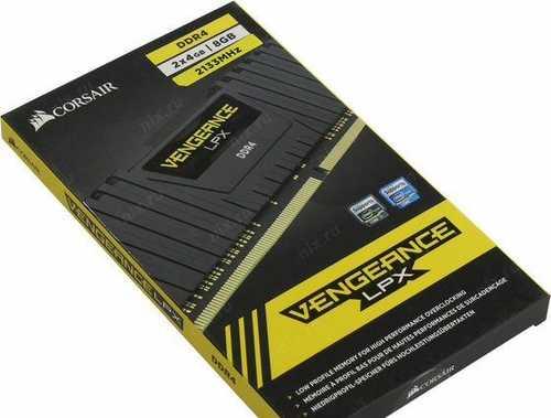 Оперативная память ddr4 8gb corsair vengeance lpx