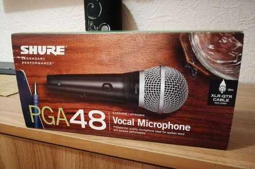 Микрофон shure pga 48