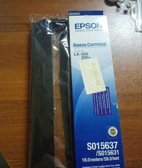 Картридж Epson S015637, черный / C13S015637BA