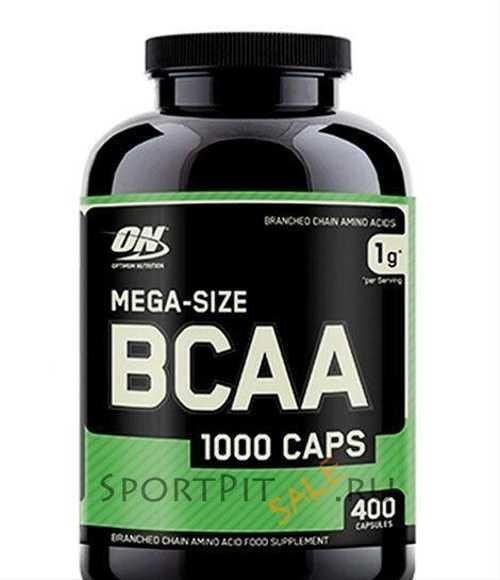 Optimum Nutrition bcaa 1000 (400 капсул)