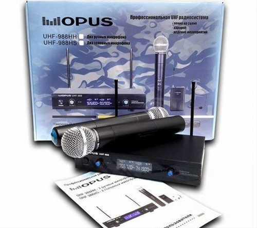 Радиосистема Opus UHF-988HH два ручных микрофона