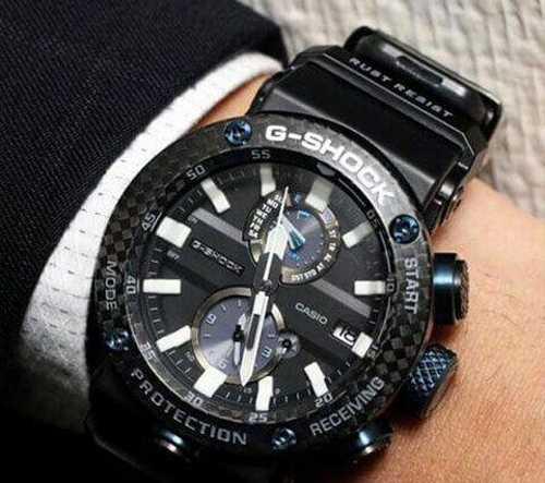 Карбоновые часы Casio G-Shock GWR-B1000-1A1 оф гар