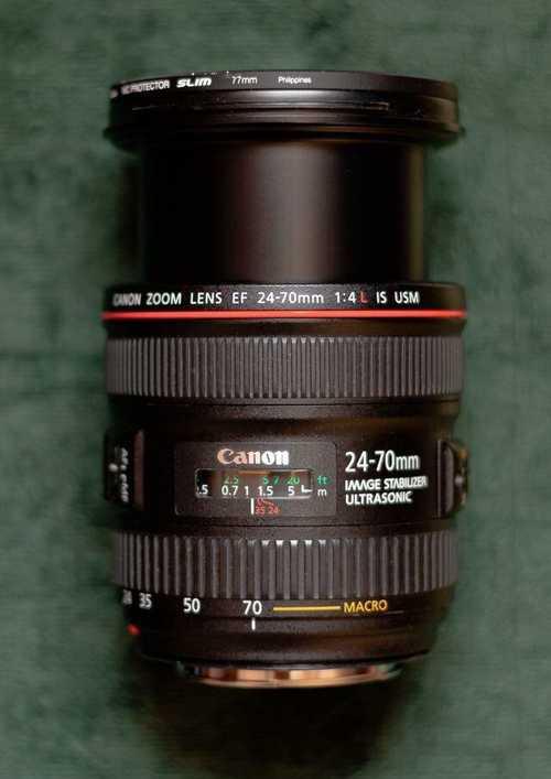 Canon EF 24-70mm f/4L IS (держит 50мп)