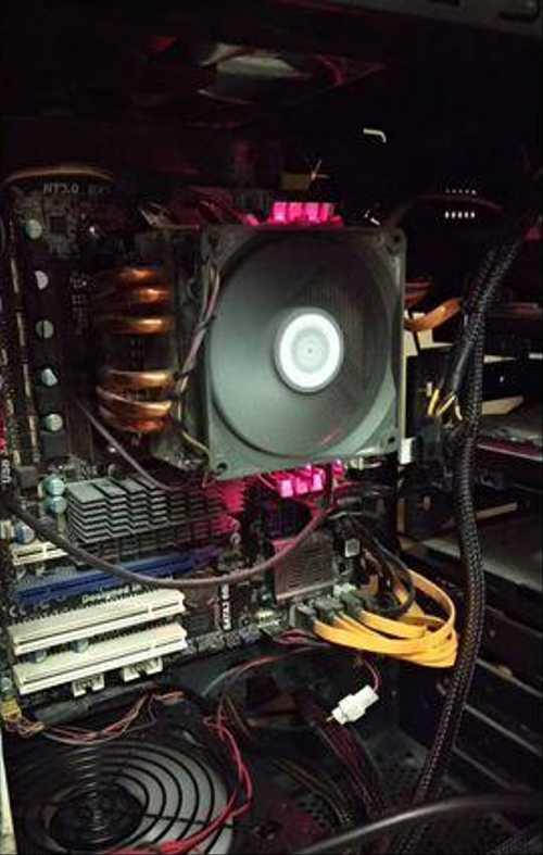ASRock 890GM Pro3 R2.0 Socket AM3+ mATX в сборе