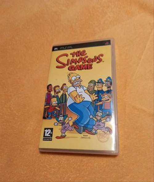 Psp umd игра The Simpsons