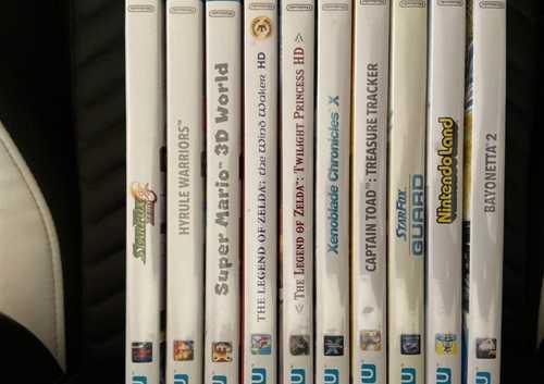 Игры, диски Nintendo Wii U американки