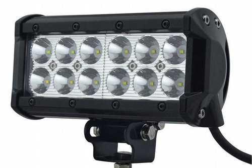 Cветодиодная противотуманная фара 36W 12 LED spot